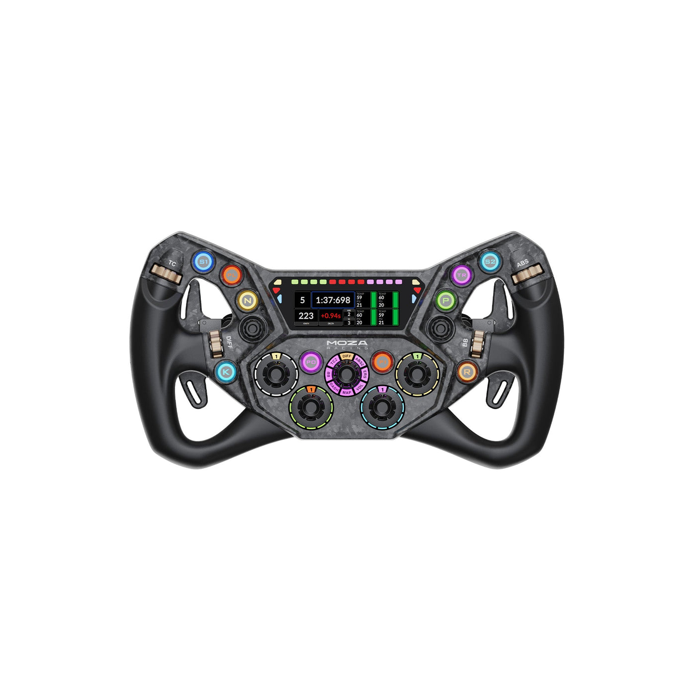 MOZA KS Pro Steering Wheel | 300mm Butterfly GT Wheel – MOZA Racing UK